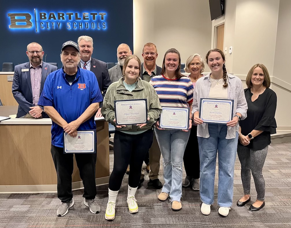 November Wraps Up with recognitions across Bartlett City Schools – The Bartlett Express