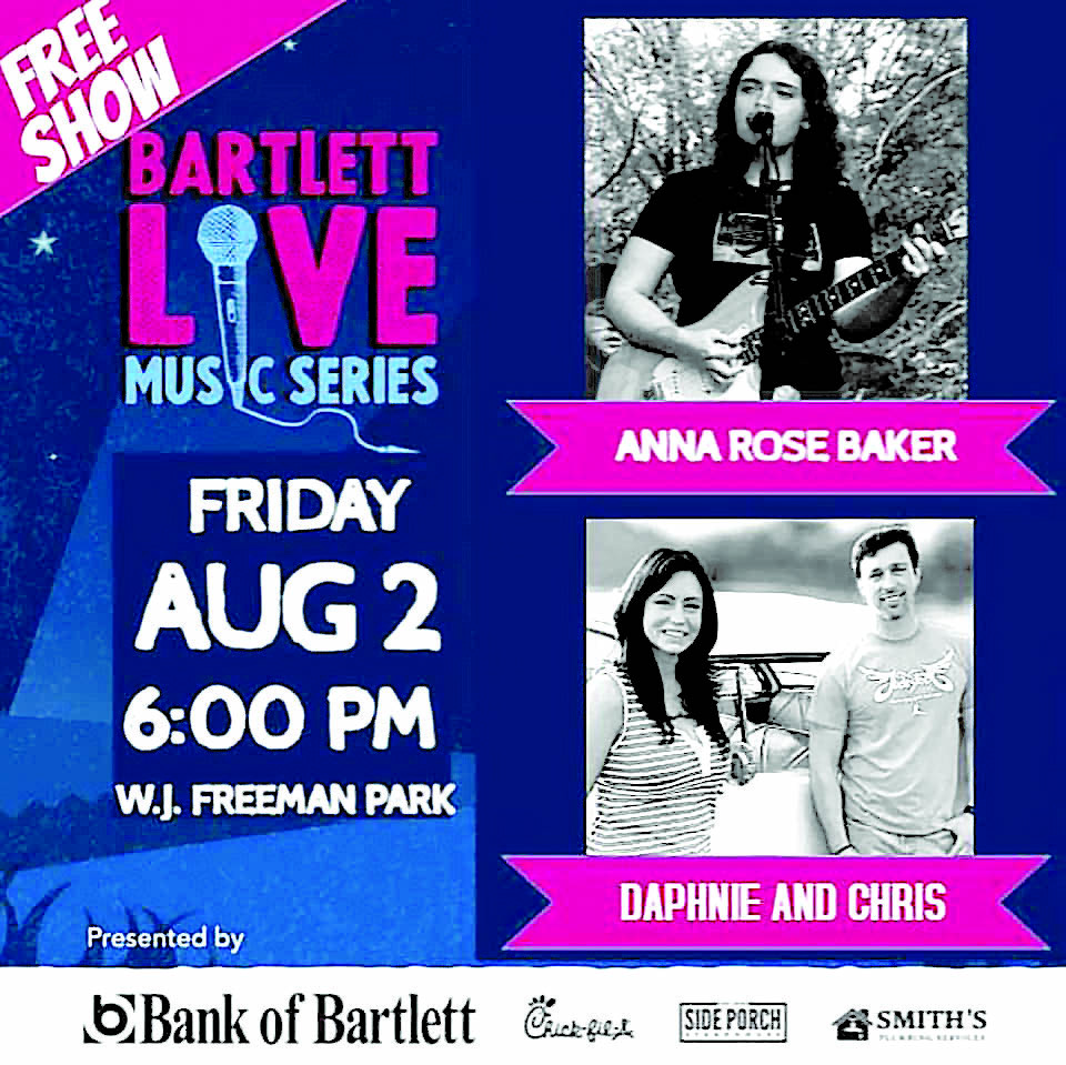 Don’t Miss Bartlett LIVE this Friday Night – The Bartlett Express