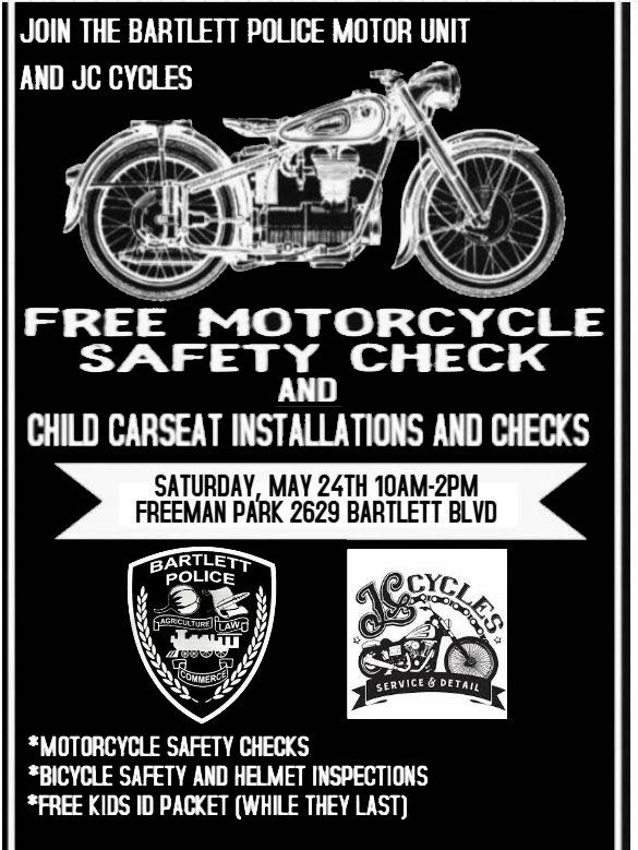 Join Bartlett Police Department for a Family Safety Day May 24th – The ...